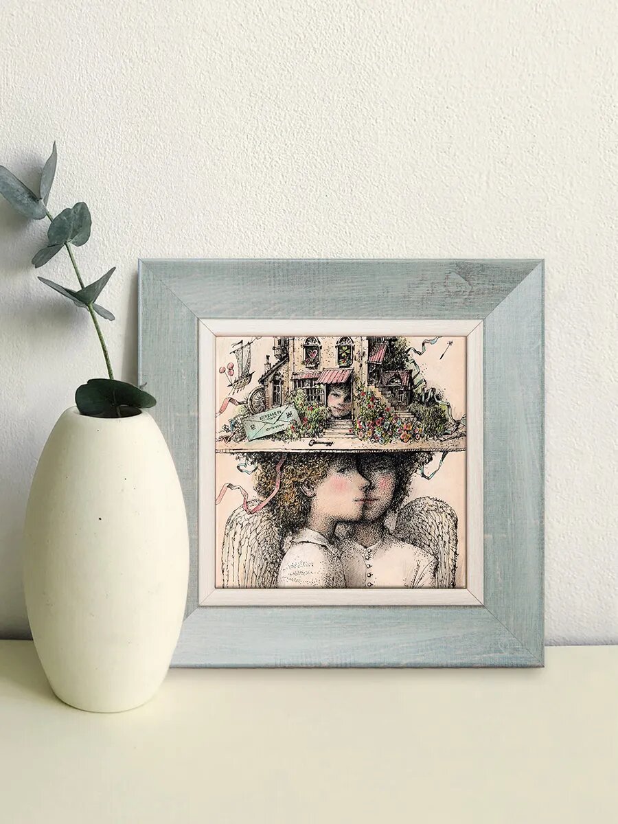 Картина на стену с ангелами