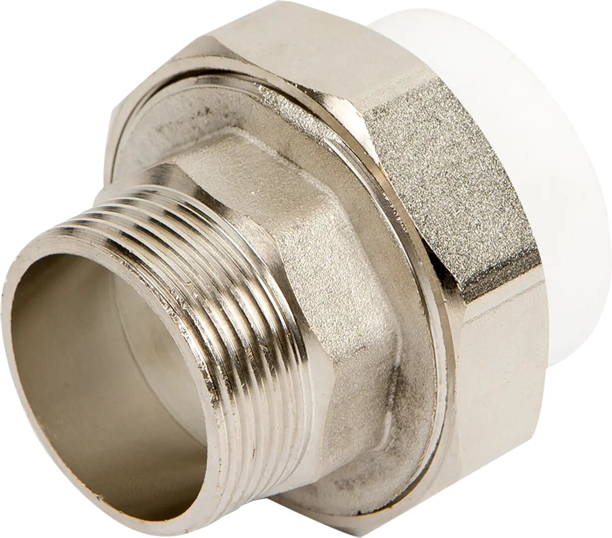 Муфта комбинированная Valfex 40 мм х 1 1/4" НР полипропилен