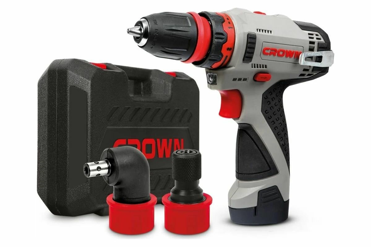 Аккумуляторный шуруповерт CROWN CT21072HQX-2 BMC