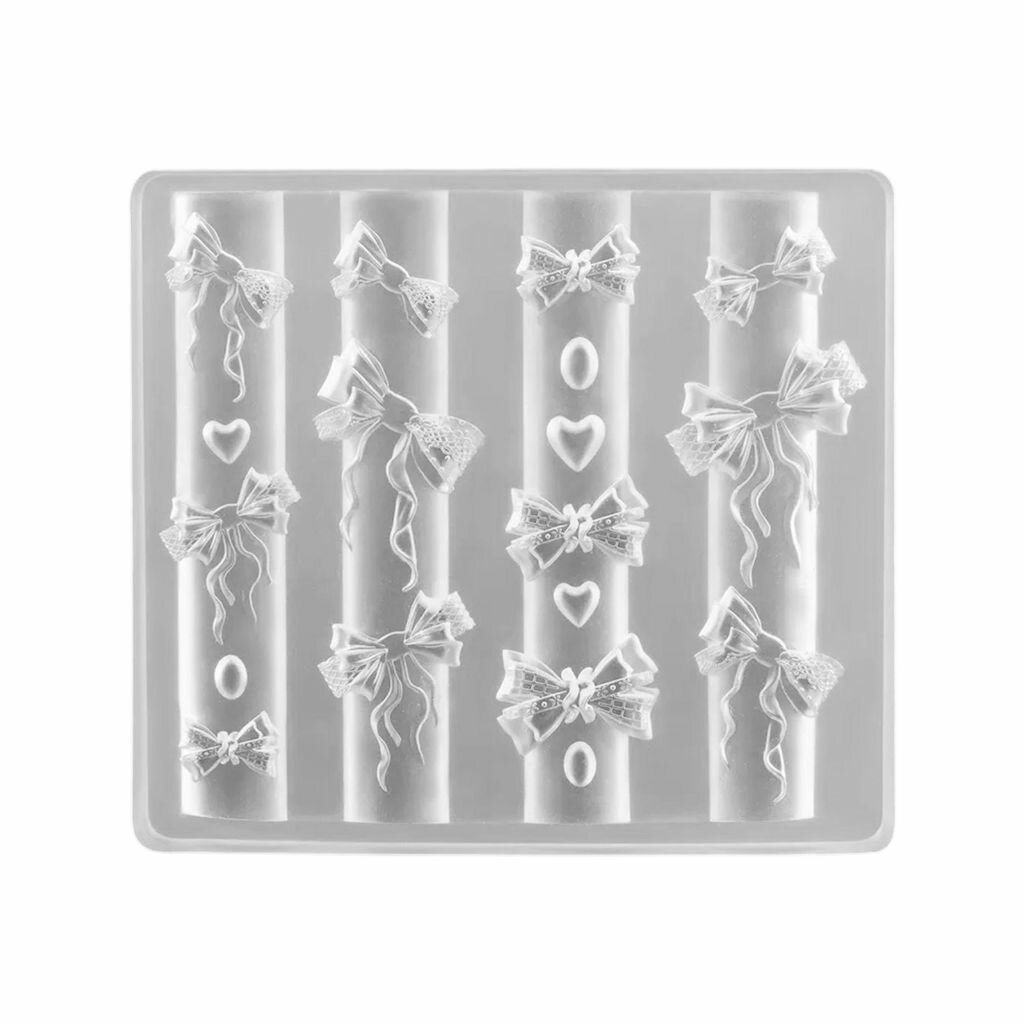 Форма для ногтей с бантом