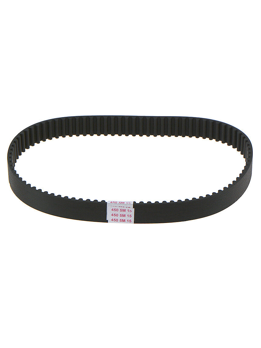 Ремень 450 HTD 5M для бетономешалок Энтузиаст Б-170; Altrad B-130; Vincomix (ширина-15мм, длина-450мм, зубов-90) (полиуретан)