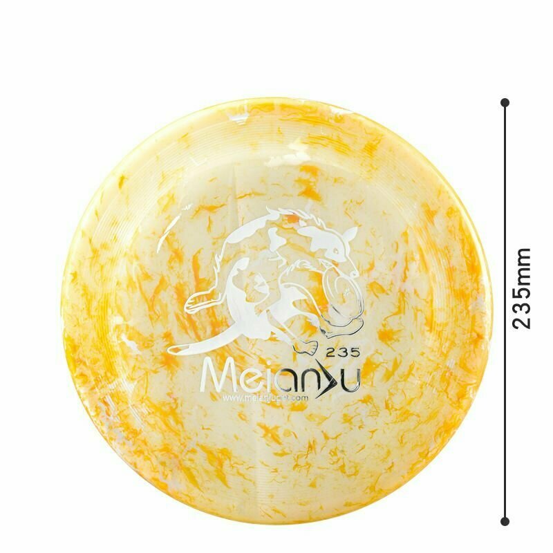 Фрисби для собак 235 мм – прочное, легкое и безопасное для активных игр, тренировок и веселья на улице