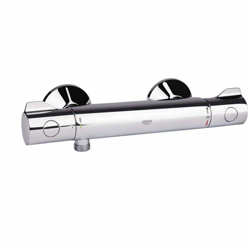 Термостат для душа GROHE Grohtherm 34558000, латунь, встраиваемый, 30,5x8,5х7 см