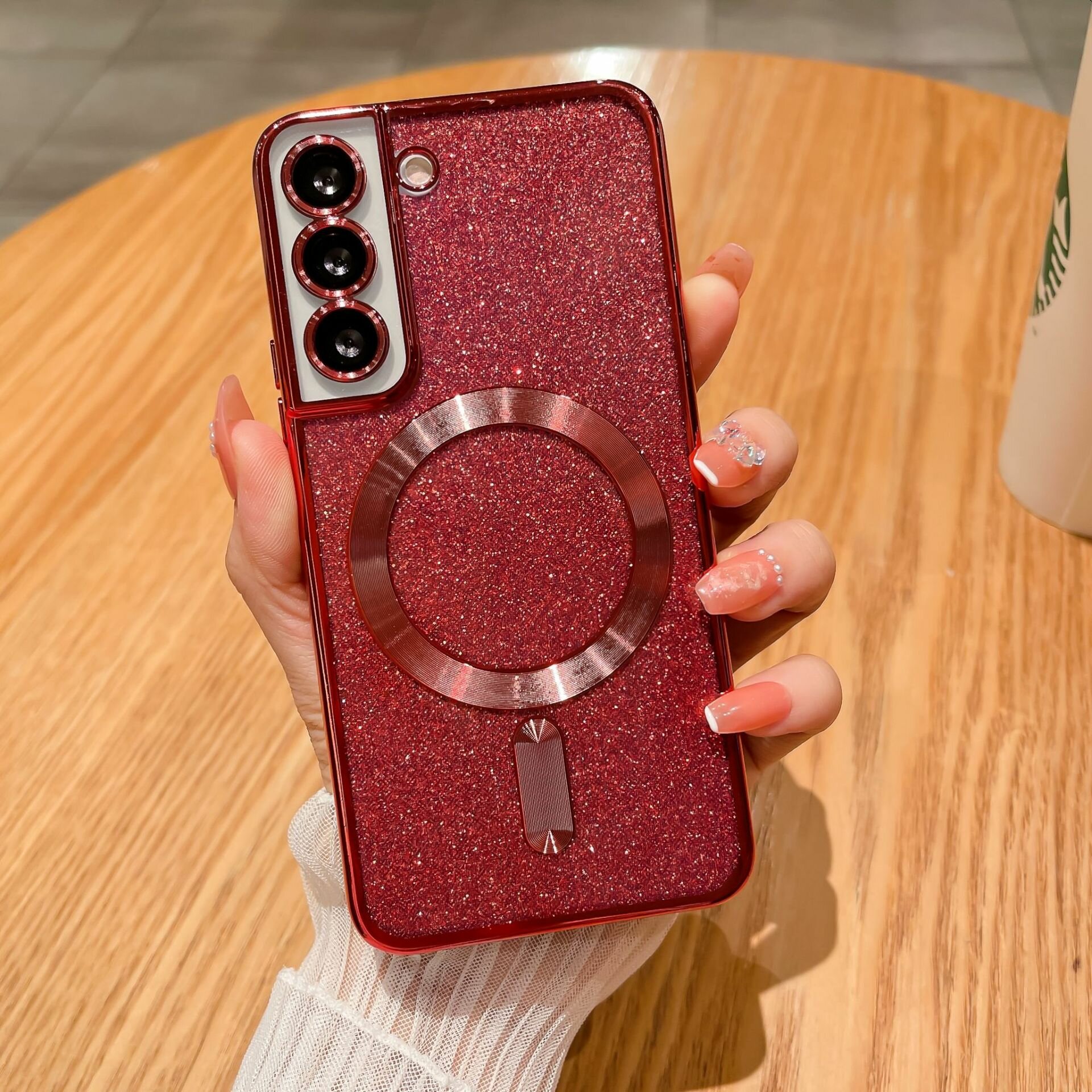 Позолоченный прозрачный блестящий мягкий защитный чехол для мобильного телефона Samsung Galaxy S22 S22+ S22 ultra S23 S23+ S23 ultra для Samsung