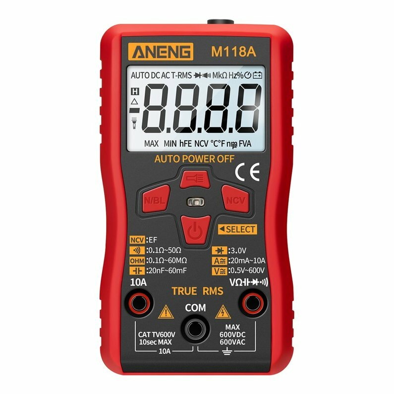 Мультиметр Высокоточный автоматический универсальный измерительный прибор Цифровой мультиметр
