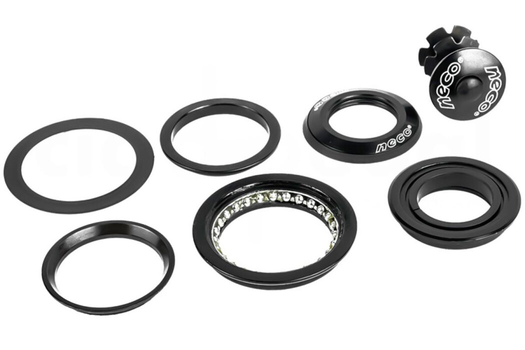 Рулевая Колонка Neco 1-1/8" Б/Резьб. П/Интегрир, Zs 44/28.6 Zs 55/39,8, 5/32"X22- 2Шт, 10,4Мм,