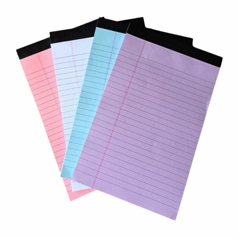 1 комплект из 4 отрывных записных книжек word notebook-формата А5