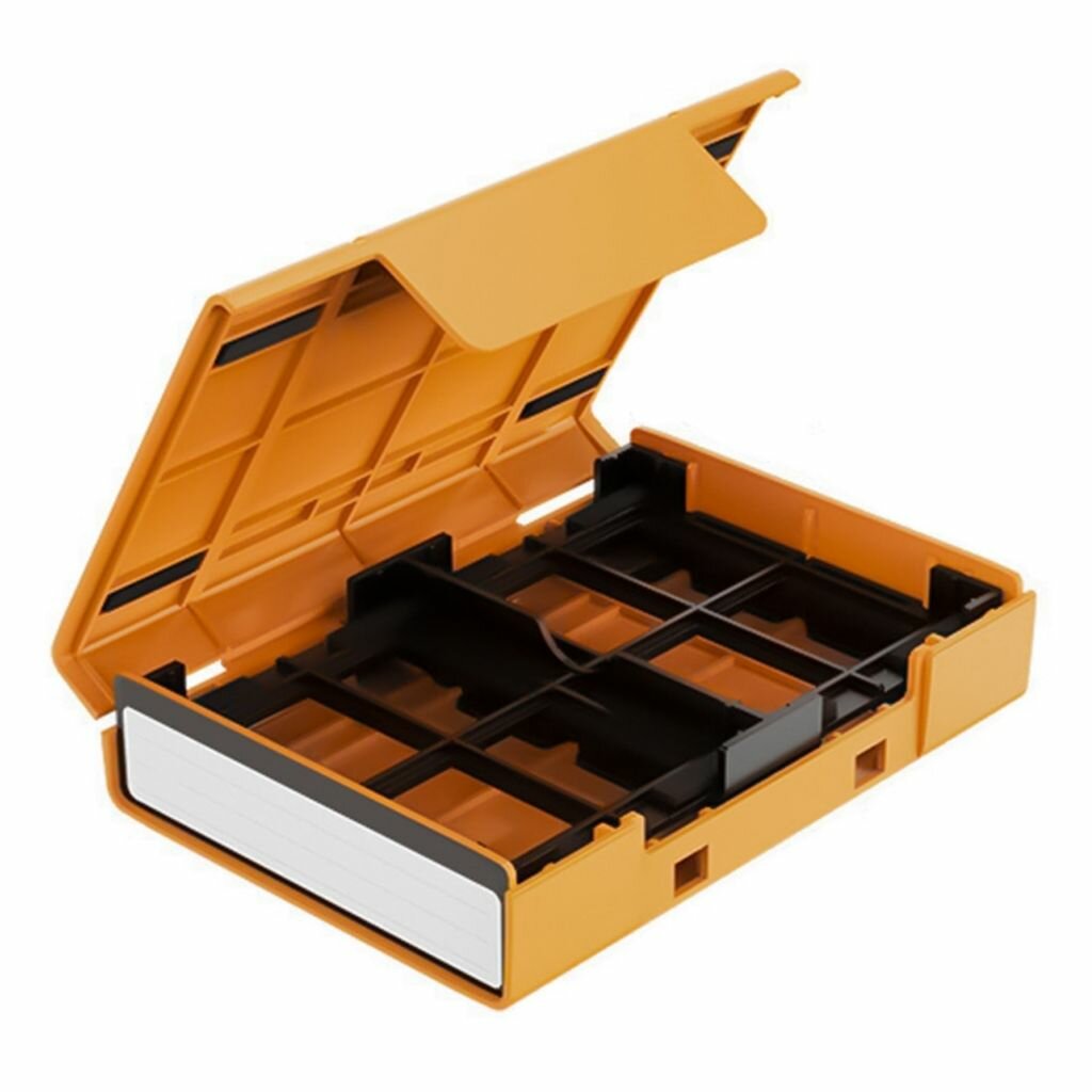 Универсальный защитный бокс для жесткого диска 2,5 / 3,5 дюйма-оранжевый