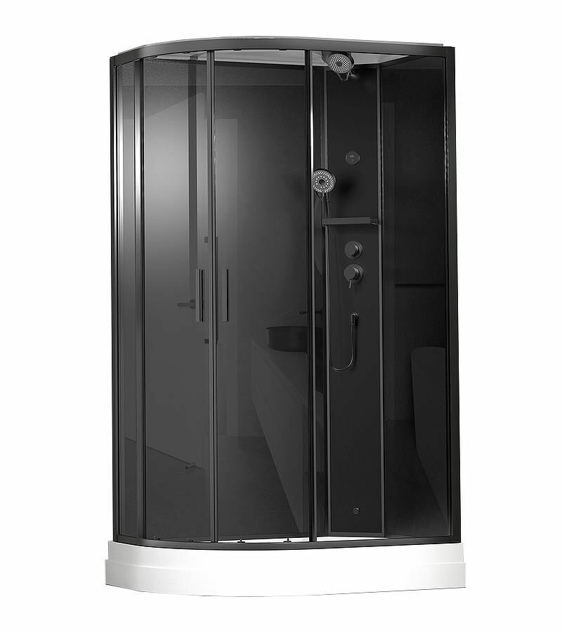 Душевая кабина Timo ELIT Irvana 902 Black R