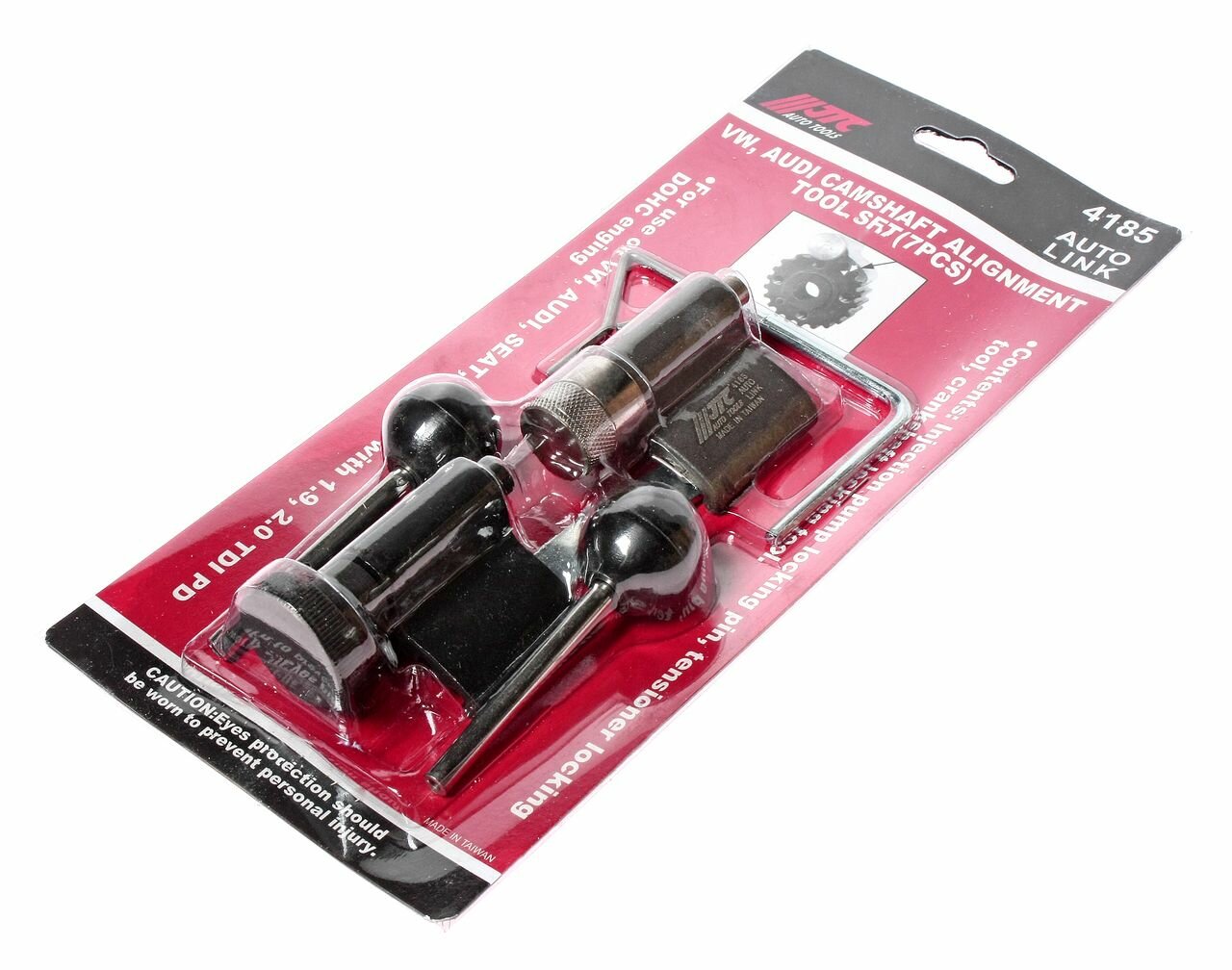 Набор фиксаторов распредвала и коленвала, шкива ТНВД, натяжителя ремня (VW AUDI SKODA 1.9/2.0) JTC-4185