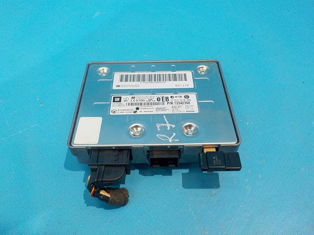 Блок управления bluetooth OPEL Astra J 2010-2017 13342398 - Б/У