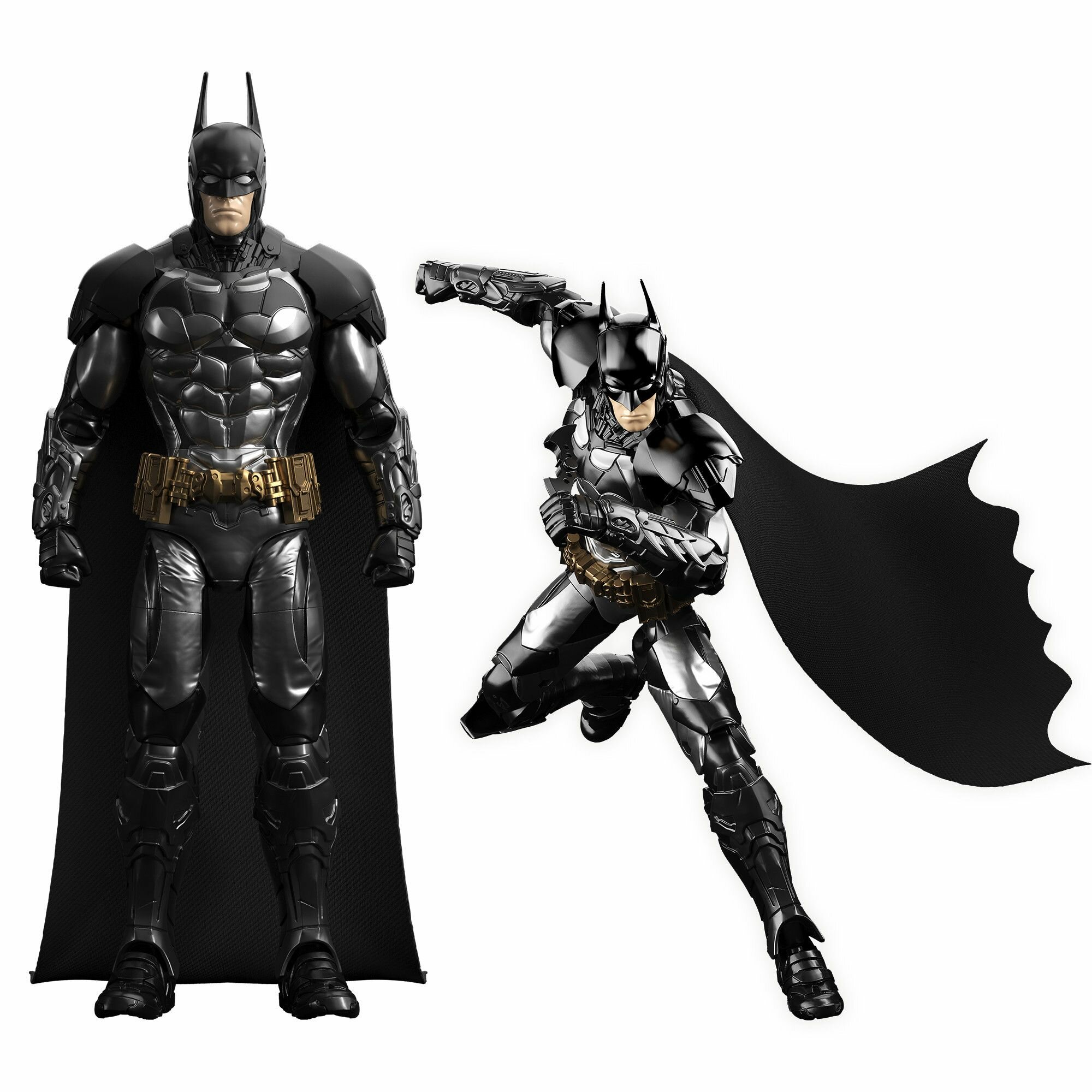 Фигурка Бэтмена DC Лига Справедливости, Аркхем Найт, Детстроук с красным шлемом, Сборная модель для коллекции, Подарочная статуэтка