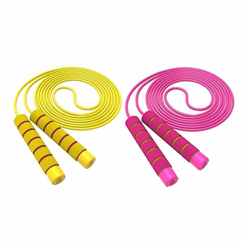 Веселая и безопасная скакалка для кроссфита с удобными ручками, Смешанный цвет