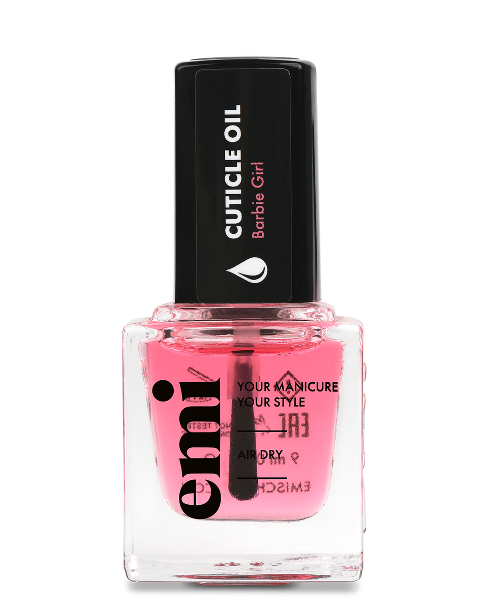 Масло для бережного ухода за кутикулой, EMI, Barbie Girl Cuticle Oil, 9 мл