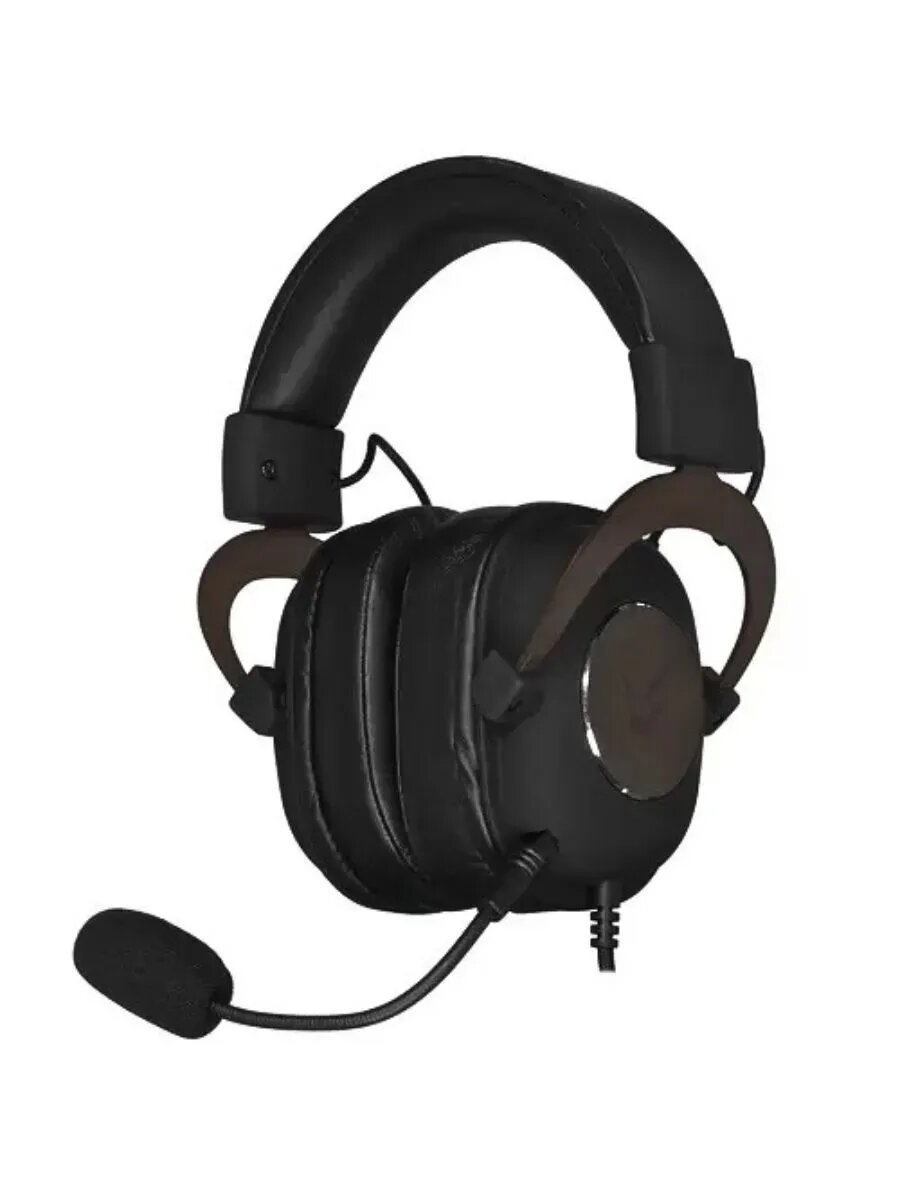 Наушники ARDOR Gaming Edge, игровые, проводные, с микрофоном, черный