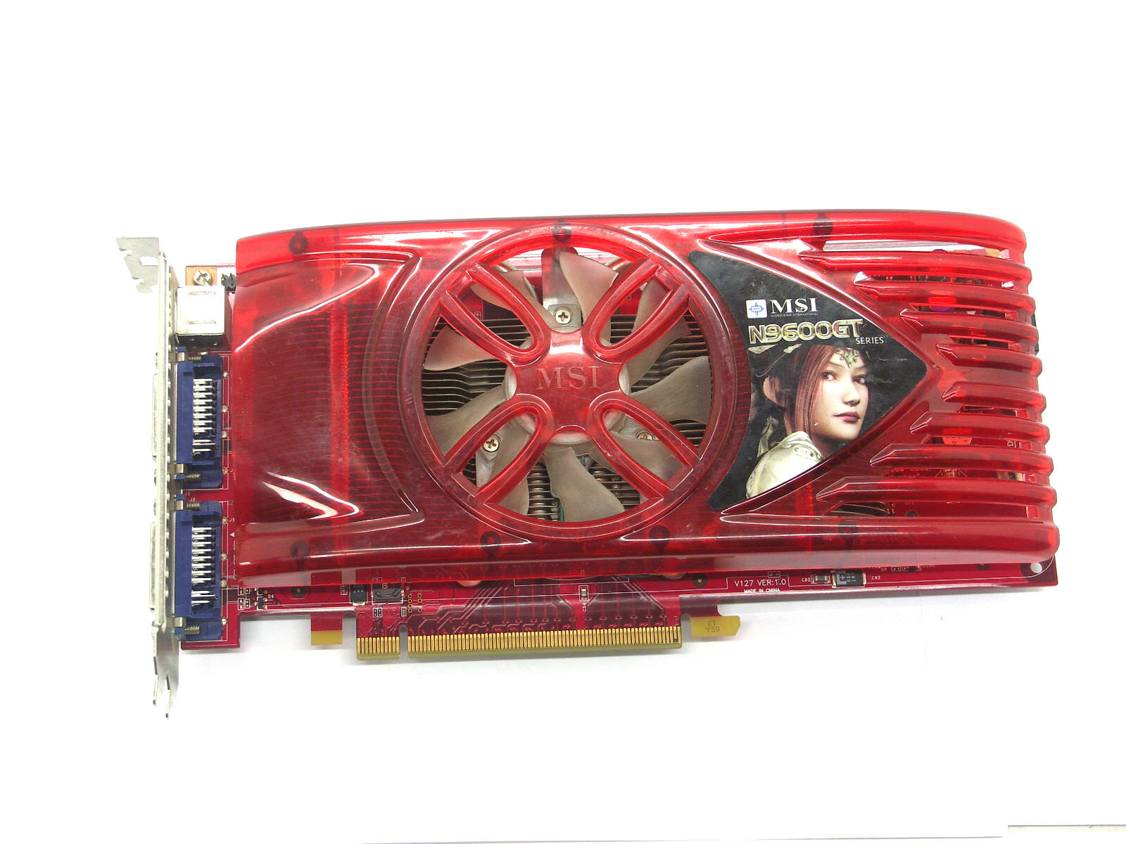Видеокарта 512Mb GeForce 9600 GT MSI N9600GT-T2D512-OC, PCI-E