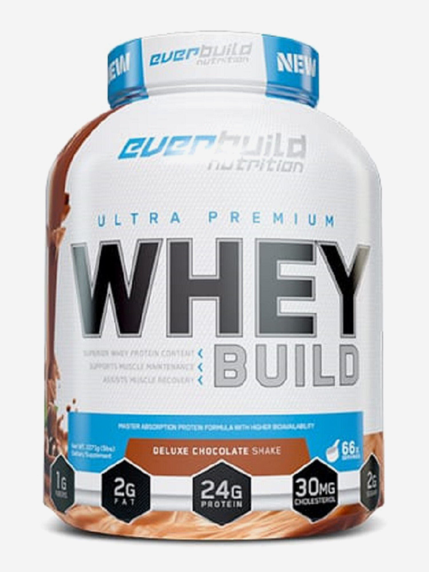 Everbuild Nutrition Ultra Premium Whey Build (2270 гр) (шоколадный коктейль)