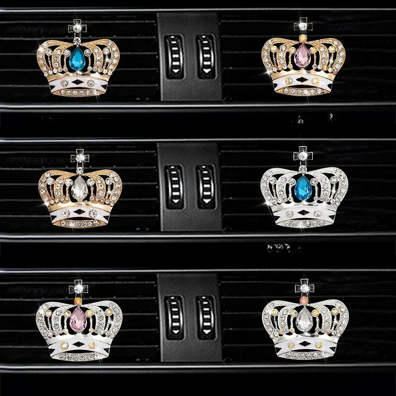 Автомобильный освежитель воздуха, диффузор для флакона духов, автоматический кондиционер, выпускное отверстие, зажим для духов white-gold