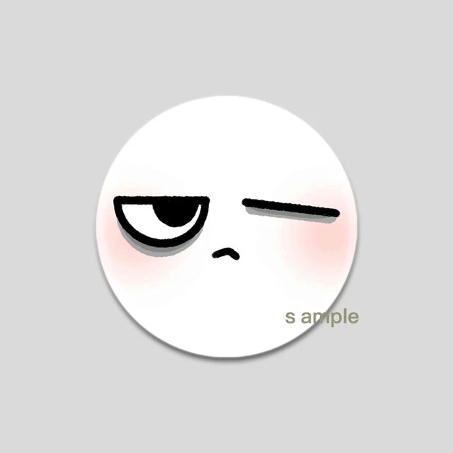 Круглые жестяные пуговицы, булавки со смайликом, любовь, интересные китайские иероглифы, значок, брошь, значок для аксессуаров для рюкзака