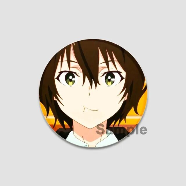 Простая булавка на пуговицах в стиле аниме 58/44/32 мм, брошь с застежкой, значок на каждый день, идеальный подарок для друзей