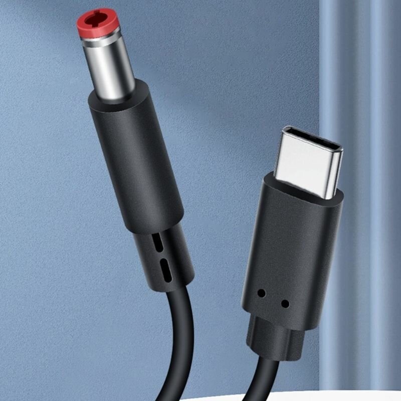 Тип C revolution 5,5x2,5 мм штекерный шнур питания-1 метр-20 В