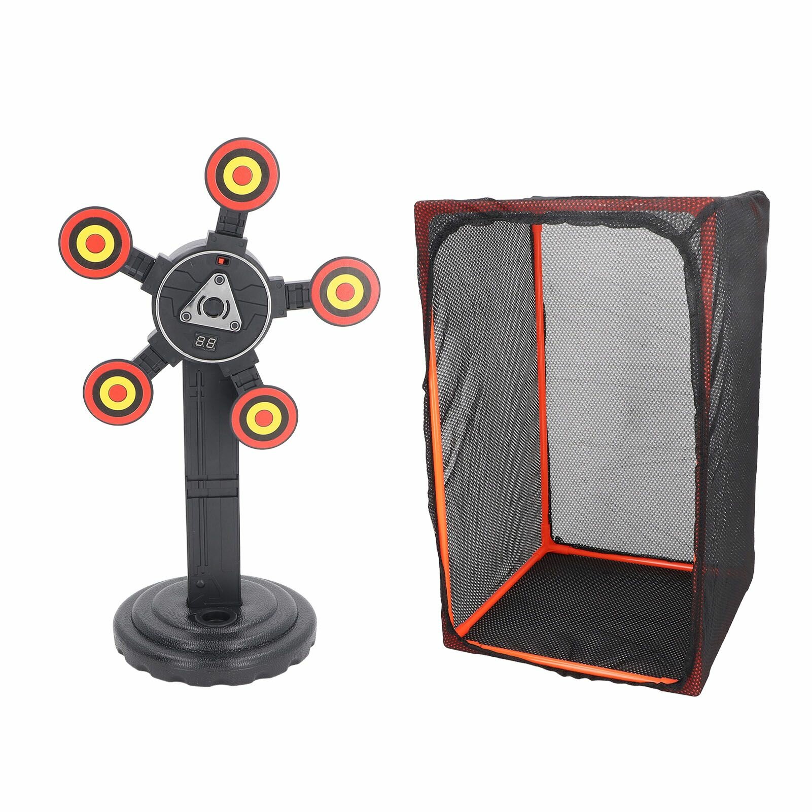 Электронная мишень для детей, вращающаяся на 360 градусов, автоматический сброс, звуковой эффект, движущаяся мишень, игрушка для соревнований, тренировок и развлечений