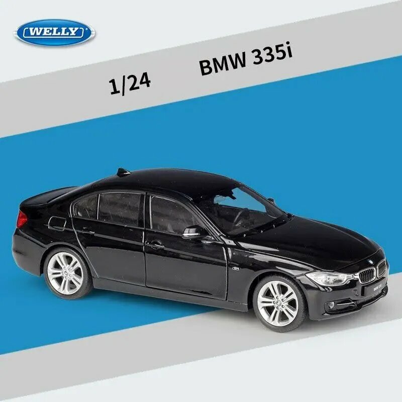 Машина Welly 24039 1:24 BMW 335i 3-series F30 спортивный автомобиль