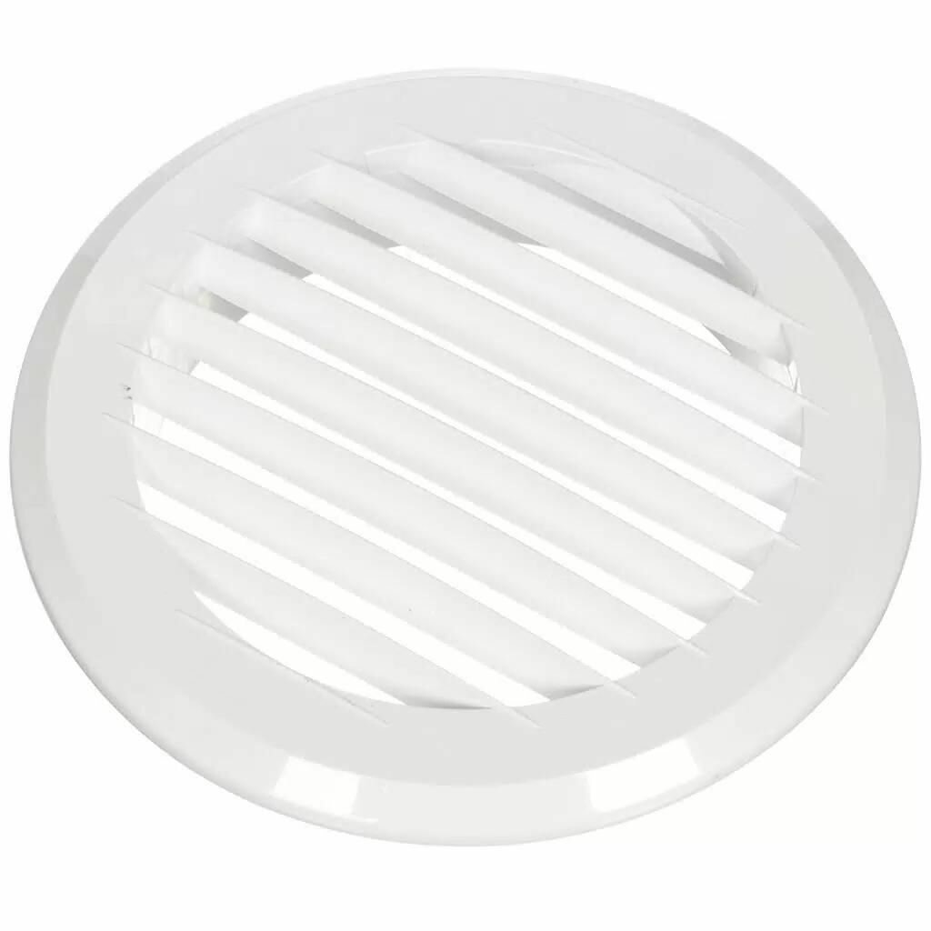 Вентиляционный диффузор Планета пластик, d150 мм, с фланцем d195 мм