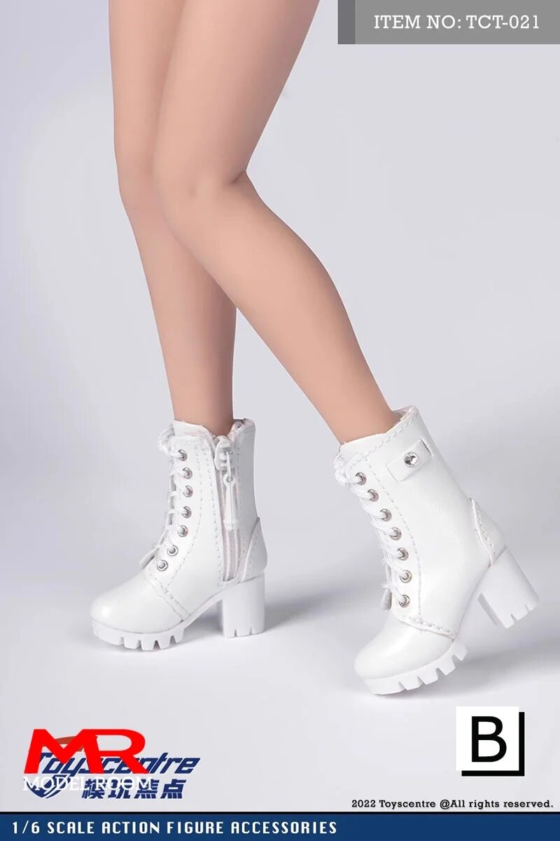 Toyscentre TCT-020 TCT-029 TCT-050 1/6 женские короткие сапоги на высоком каблуке, модель с полыми туфлями, подходит для 12-дюймовой фигурки солдата, куклы