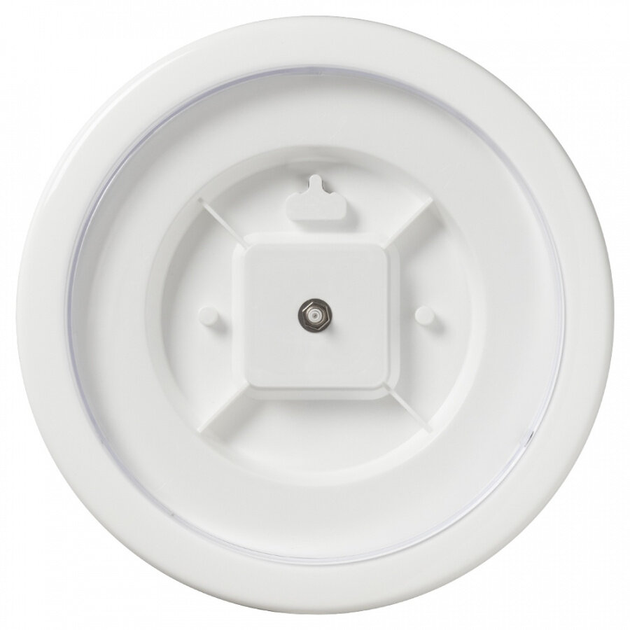 Часы настенные заготовка "Рубин" , кварцевые, d 23см, плавный ход, белые