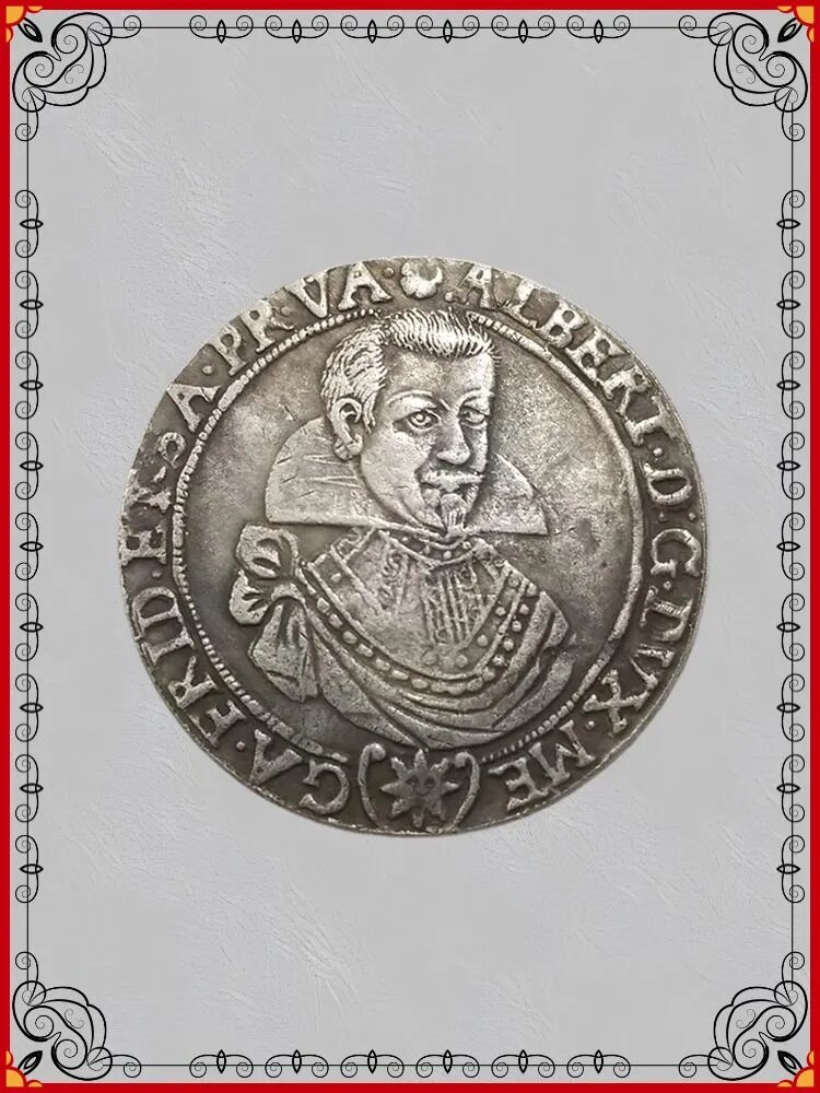 Русская монета Средневековая Пруссия 1630 г.
