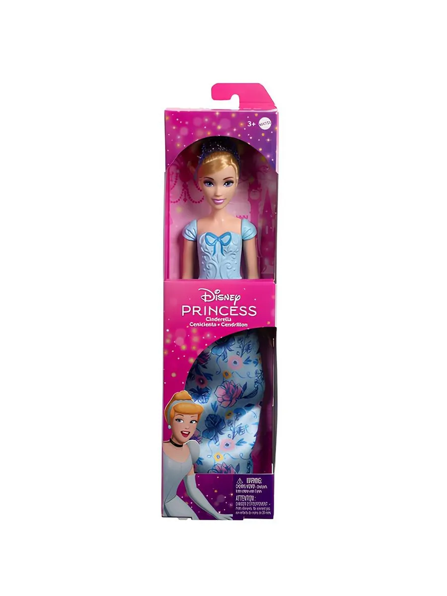 Кукла Mattel Disney Princess Золушка Cinderella, классическая, от 3 лет