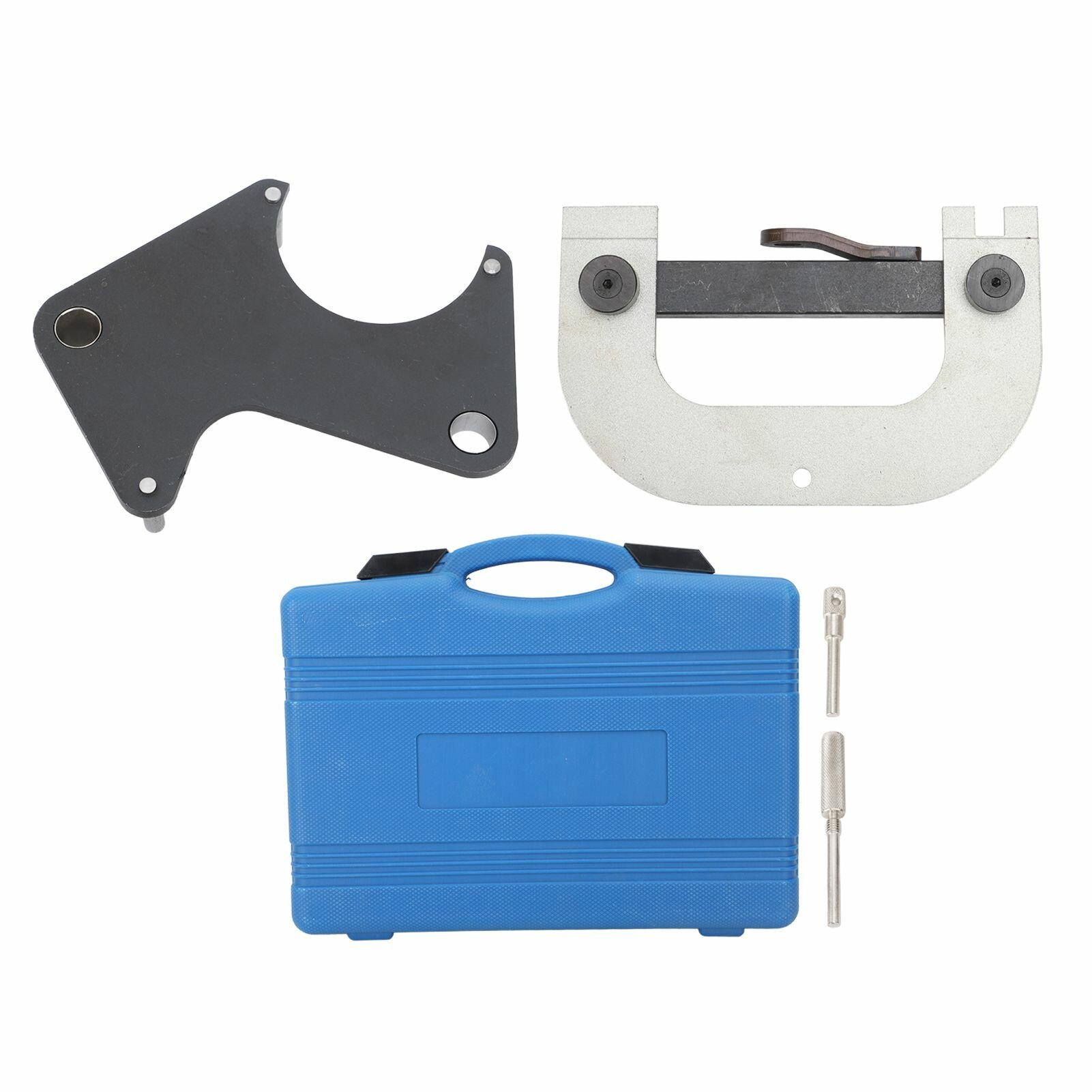 Набор инструментов для регулировки ГРМ двигателей K4J, K4M, F4P, F4R в синем кейсе (Clio, Laguna, Megane 1.4-2.0 16V)