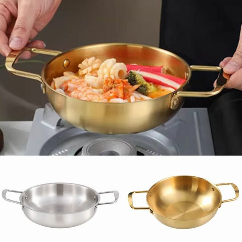 1ШТ Кастрюля для приготовления рамена из нержавеющей стали