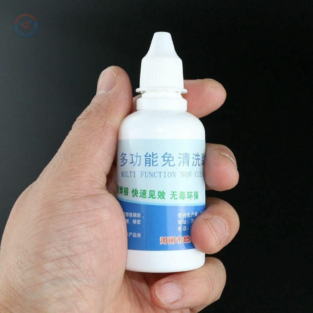 Флюс для сварки и пайки металлов универсальный быстродействующий нетоксичный 50 мл для нержавеющей стали меди железа оцинкованного листа