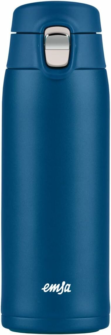 Термокружка Emsa Travel Mug N21509 - 0,4 л из нержавеющей стали, цвет синий