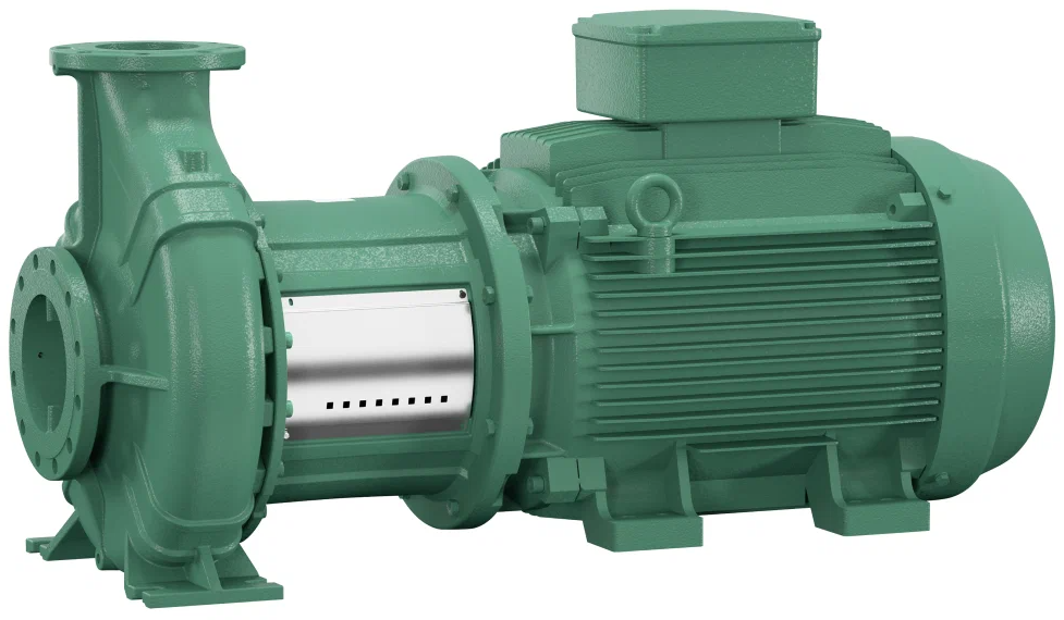 Насос циркуляционный WILO BL 40/140-3/2, центробежный, блочный, зелёный