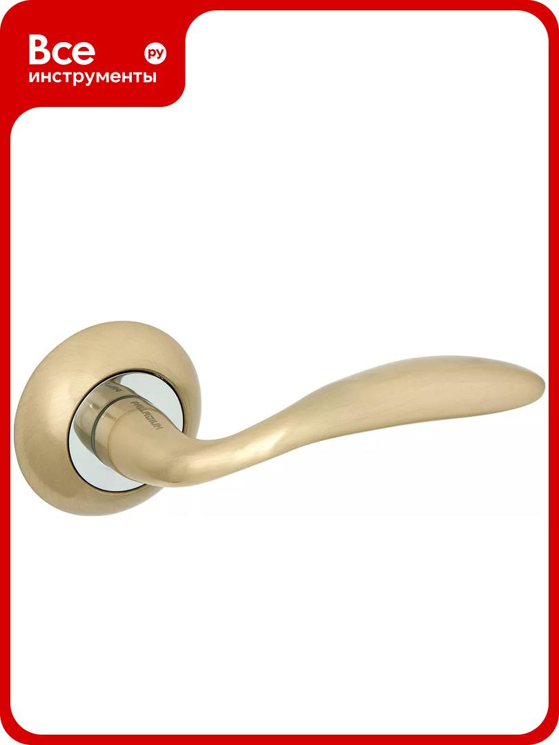 Дверная ручка Palladium Serena SG, из цам, красная