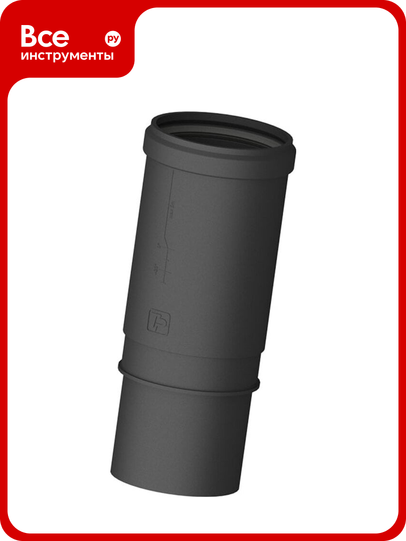 Патрубок компенсационный Татполимер ТП-110 55989, для раструбного или сварного безраструбного соединения встык