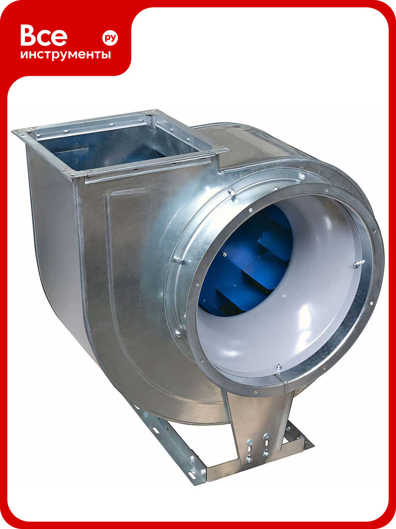 Радиальный вентилятор среднего давления Элком ВЦ 14-46 № 3,15 правое 0 градусов, с двигателем