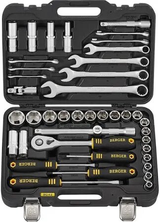 Набор инструментов Berger BG042-12 42 предмета (жесткий кейс)