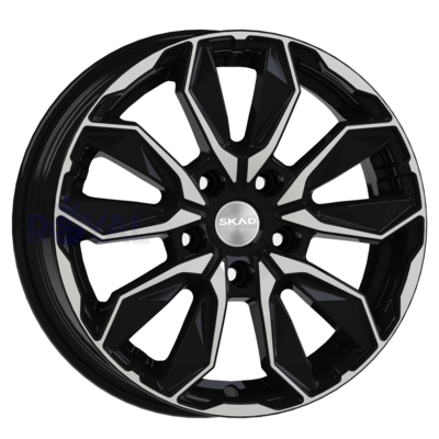 Литой колесный диск СКАД Сочи (КЛ309) 6x16/4x100 ET45 D60,1 Алмаз