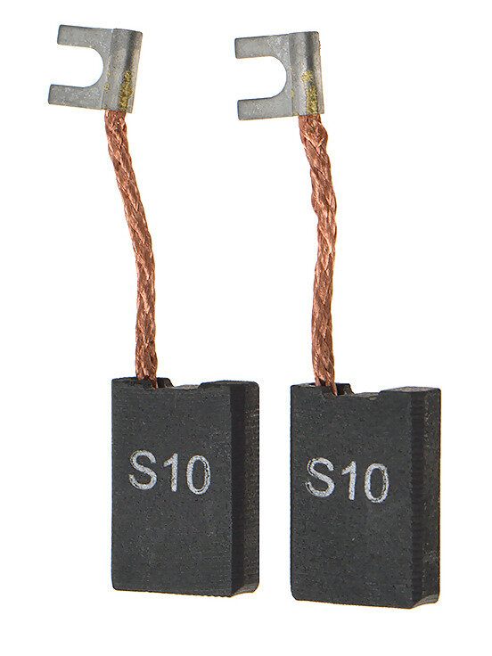 Щетки, 6x16x22, 2 шт. для молотка отбойного ELITECH М 2065Э HEX28 HD (E2205.010.00)