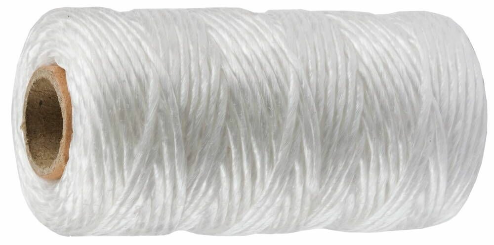 Шпагат ЗУБР, d 1.8 мм, 60 м, 1200 текс, 50 кгс, белый, полипропиленовый 50031-060