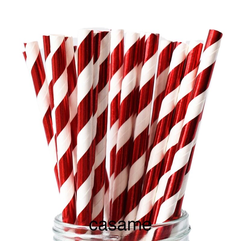 Биоразлагаемые бумажные трубочки оптом, различные полосатые трубочки для питья радужных цветов для сока, коктейлей, кофе, соды,