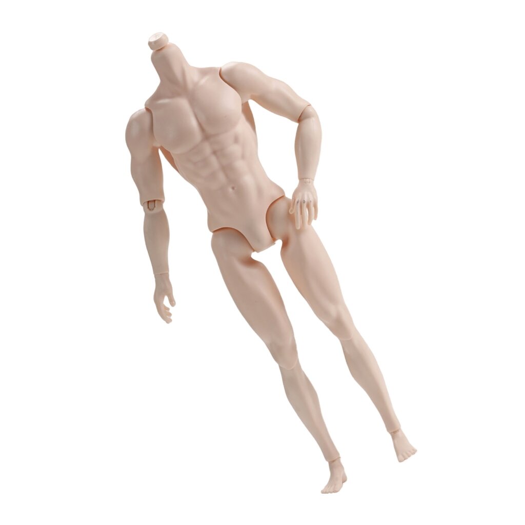 12,20-дюймовый торс мужской куклы, 13 гибких суставов, мужская фигурка, тело мужской фигуры, ПВХ Миниатюрная фигурка, Сильная кукла