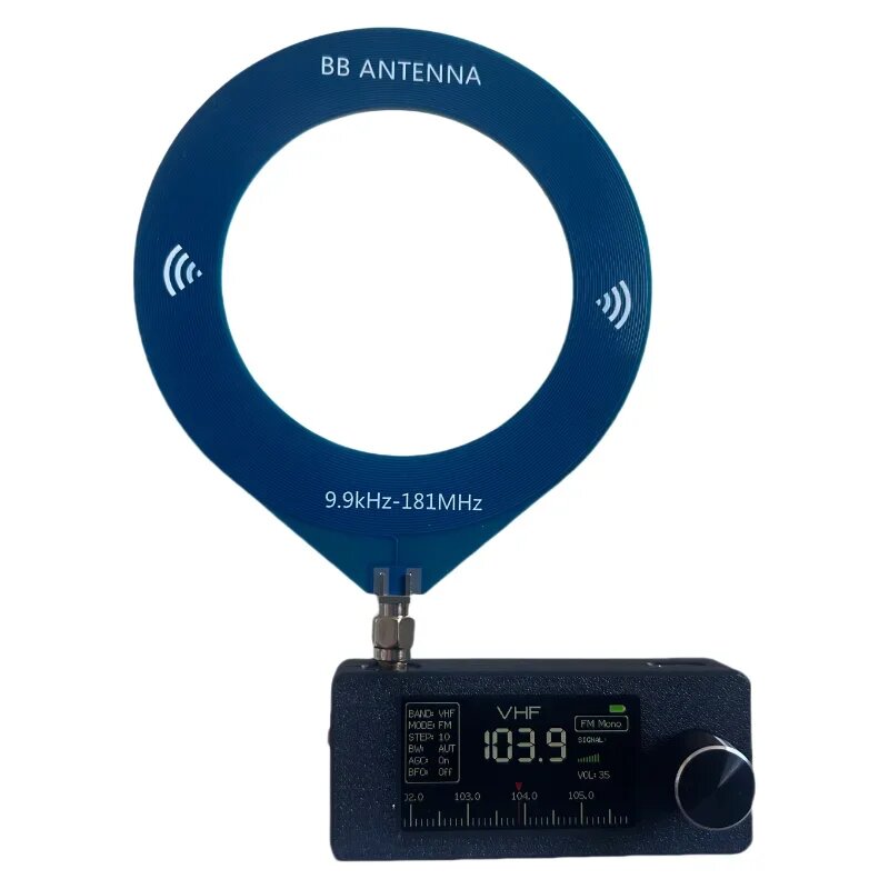 Портативное карманное радио SI4732 with loop antenna
