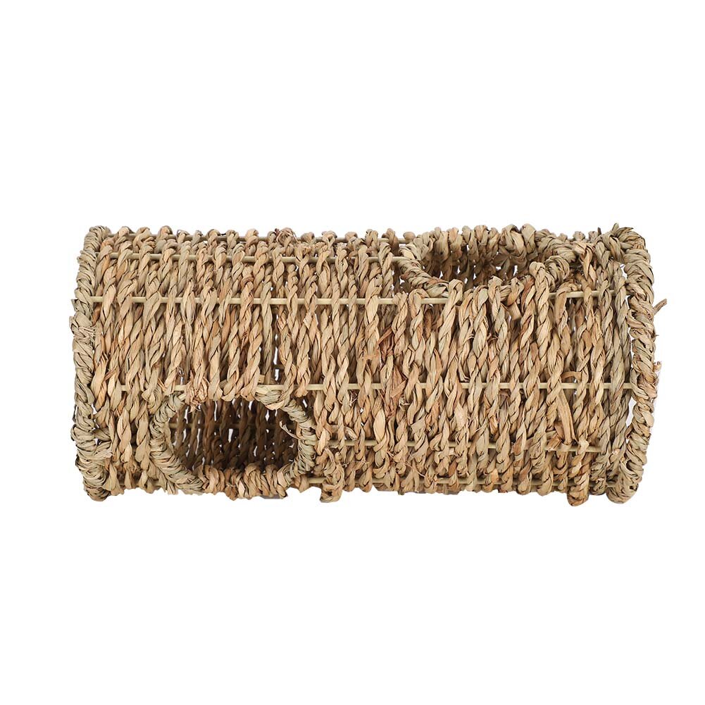 Летний дышащий туннель для хомяков, белок и шиншилл, аксессуар для питомников и домиков, натуральные материалы