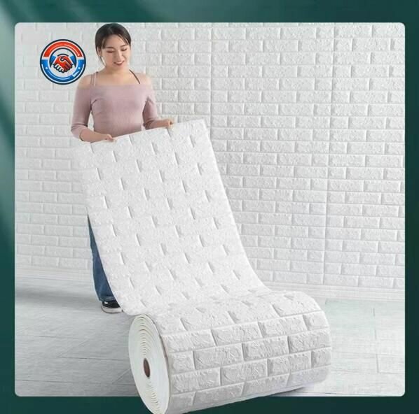 Мягкая отбойная доска для стен 70x500 см, самоклеящаяся 3D панель из вспененного полиэтилена, защита от ударов и шума, декоративное покрытие для дома и офиса