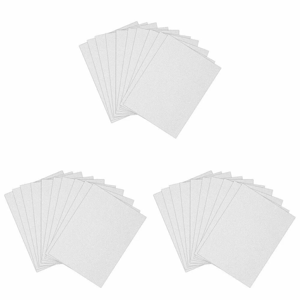 Белая блестящая бумага а4 для рукоделия и скрапбукинга 30 листов